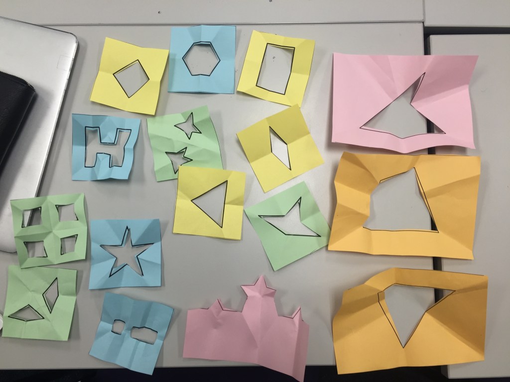 Activities for Day One: Fold-and-cut, Quarter the Cross – Wonder in ...
